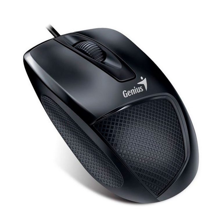 Mouse GENIUS DX-120 USB Alambrico COLOR Negro – Quantyc S.A.S